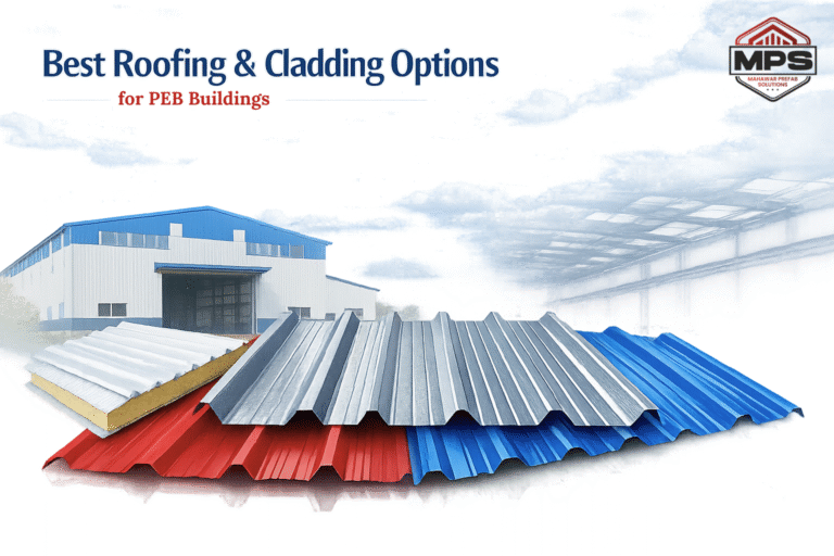 Color Coated Roofing Sheets for PEB Buildings in India